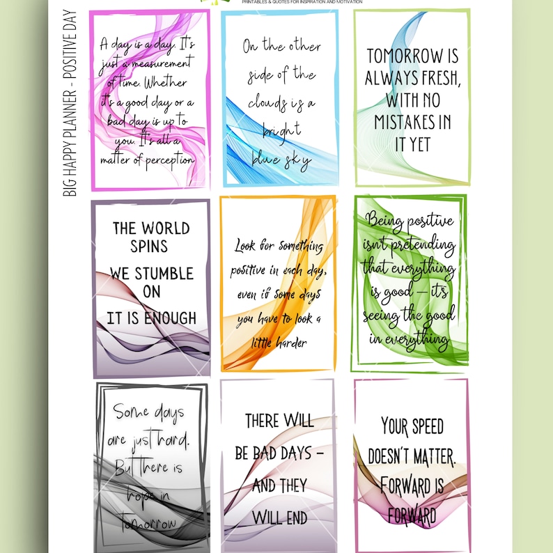 Motivational Planner Quotes: Big Happy Planner Inserts (transparent PNG ...