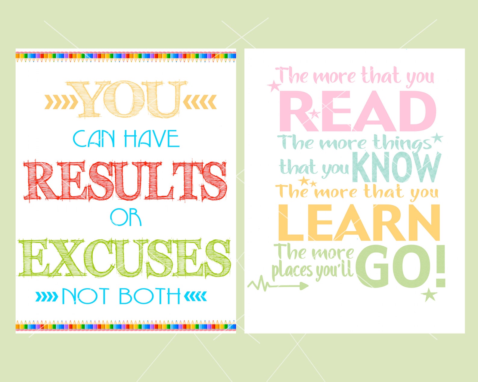 CHILDREN'S QUOTES BUNDLE Classroom Wall Quotes - Etsy