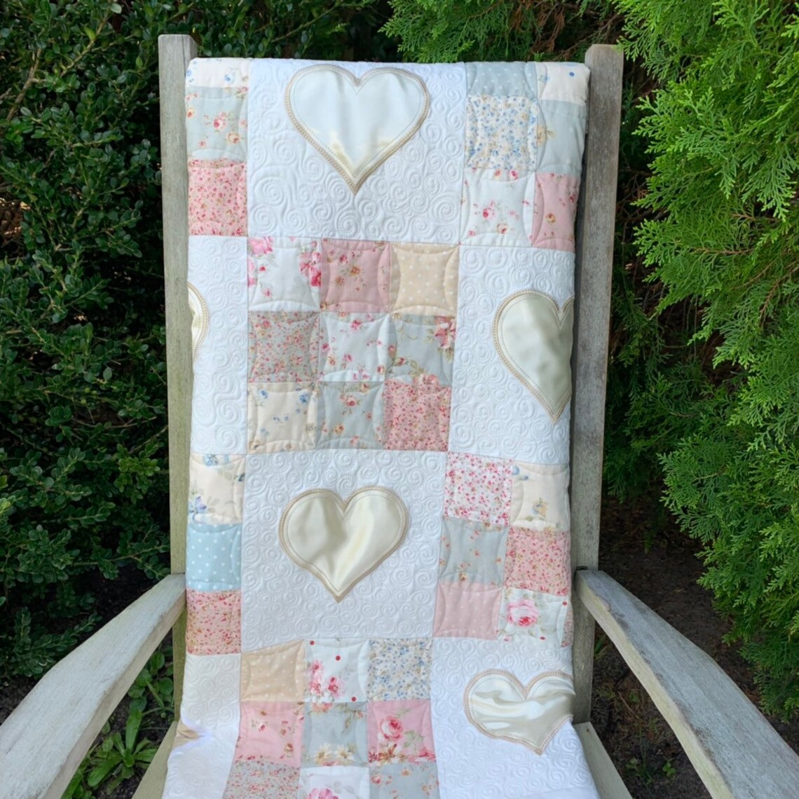 Memory Quilt From Heart Wedding Dress and Coordinating - Etsy