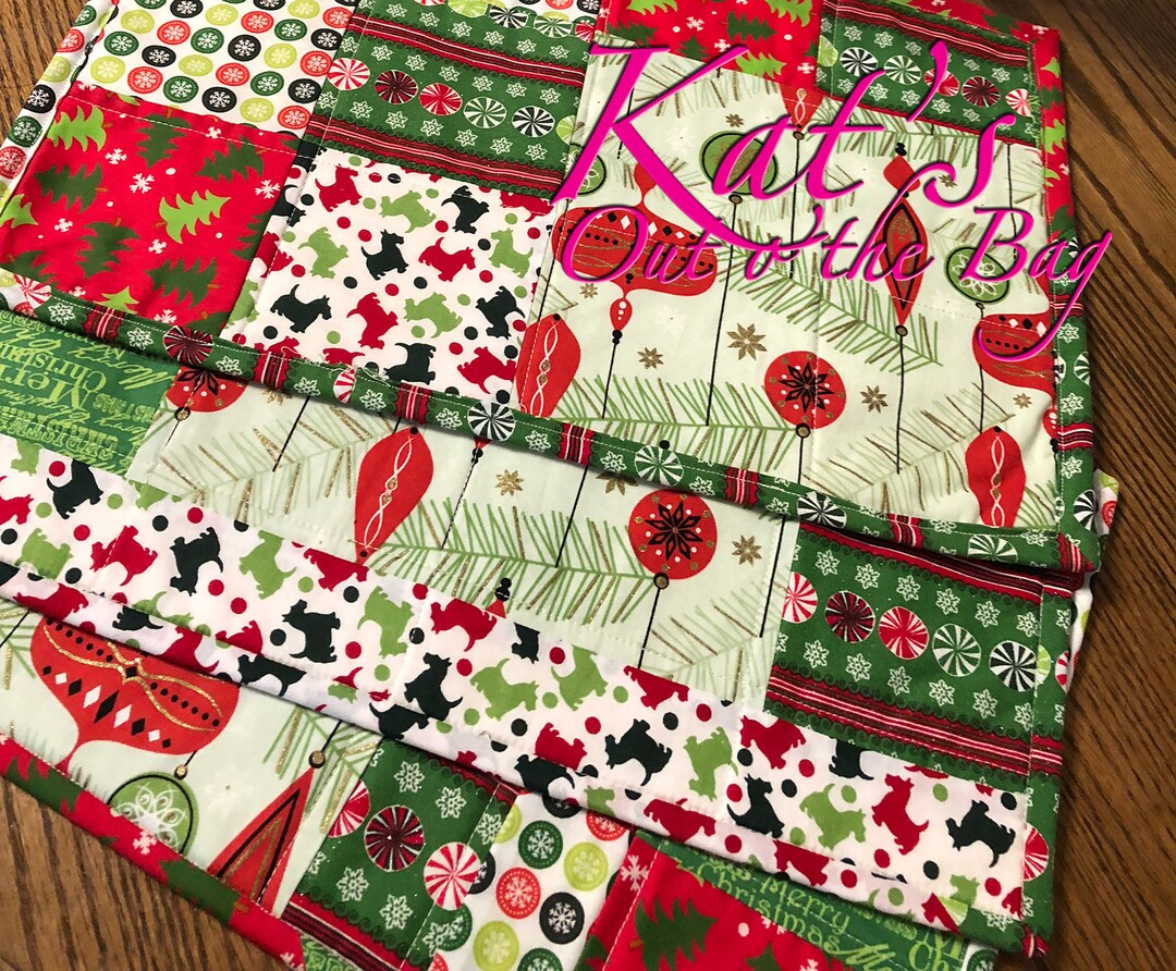 Placemats Set of Two - Quilted | Two Place Mats - Custom Made | Quilted ...