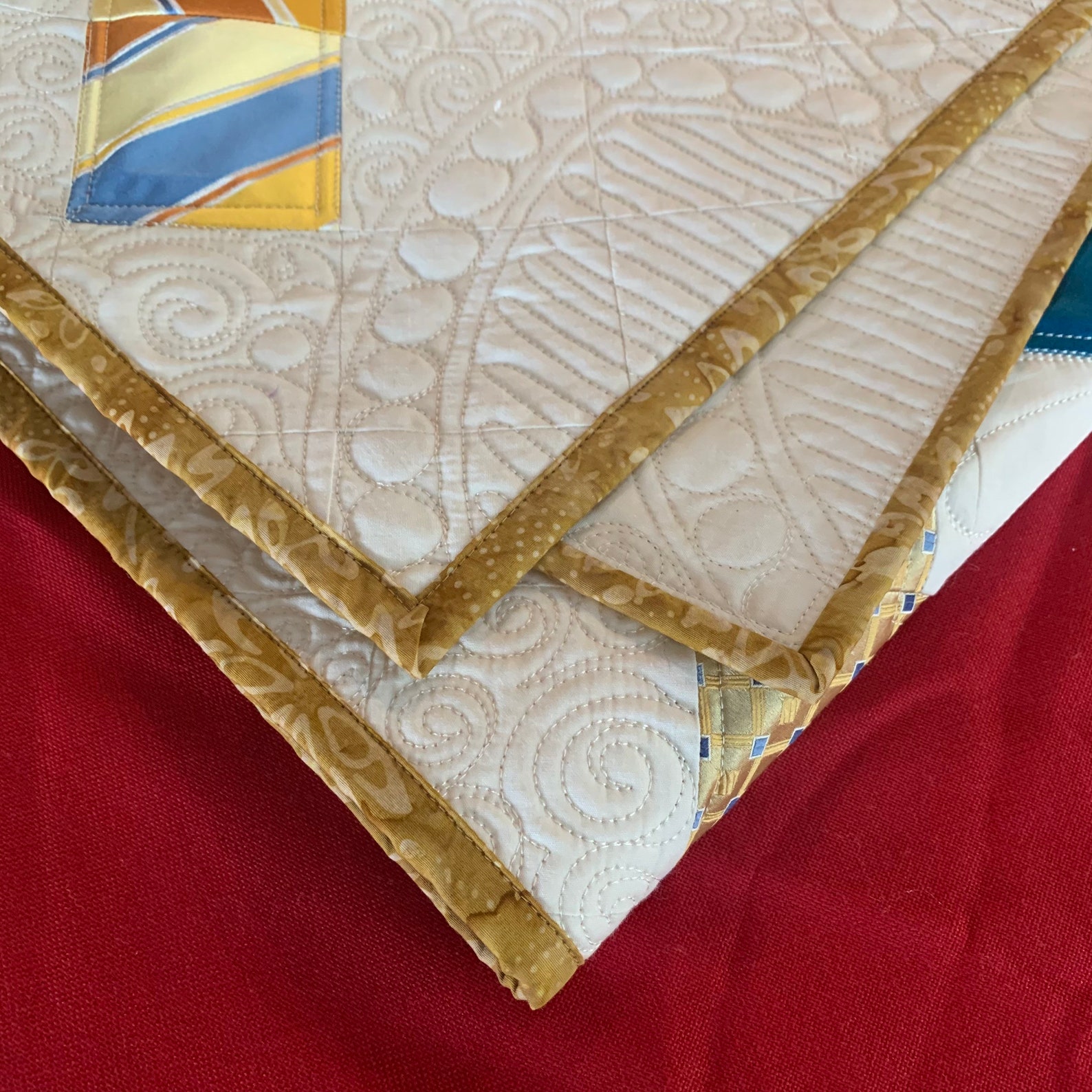 Neck Tie Quilt Memory Table Runner Table Runner Quilt - Etsy