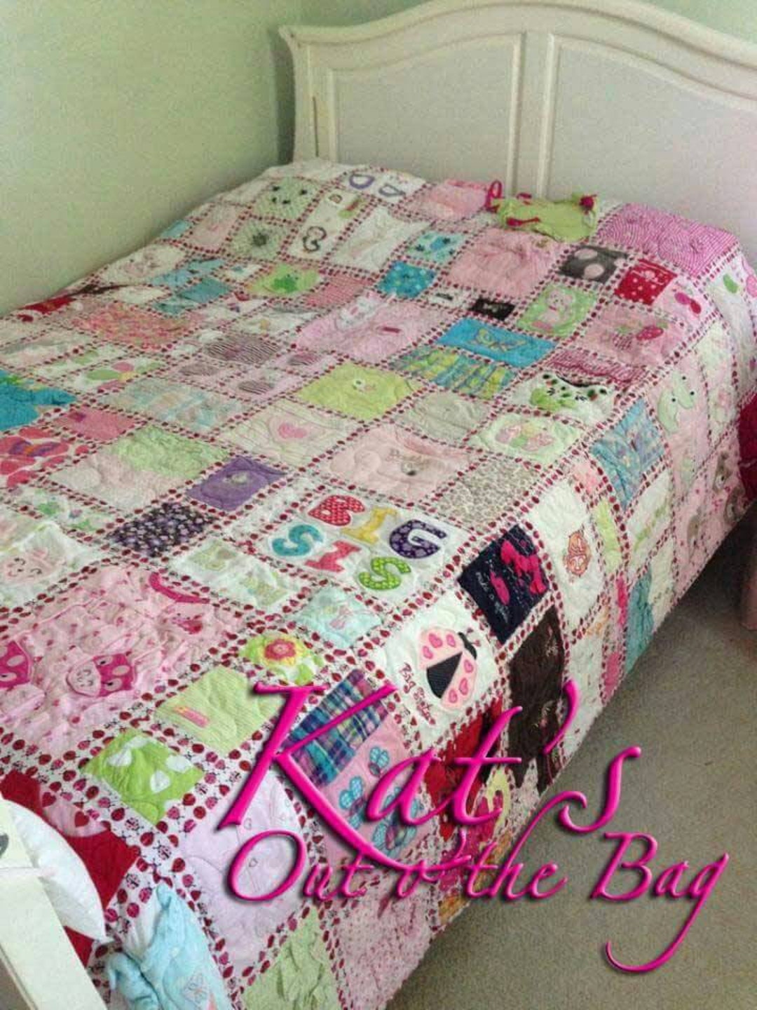 Baby Clothes Quilt | MEMORY QUILT | First Year Clothes Quilt | Keepsake ...