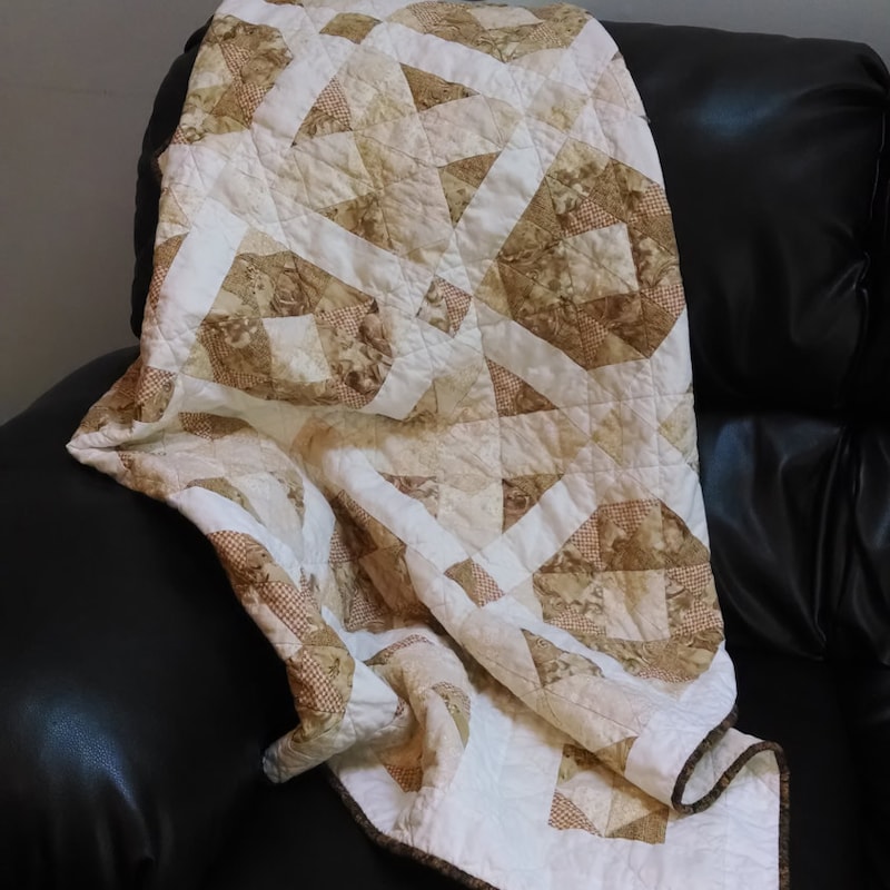 Beige Quilt Etsy