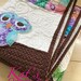 Owl Quilt With Small Patch Work Quilting Owl Baby Blanket Owl Throw Hoot Hoot Owls in Multi ...