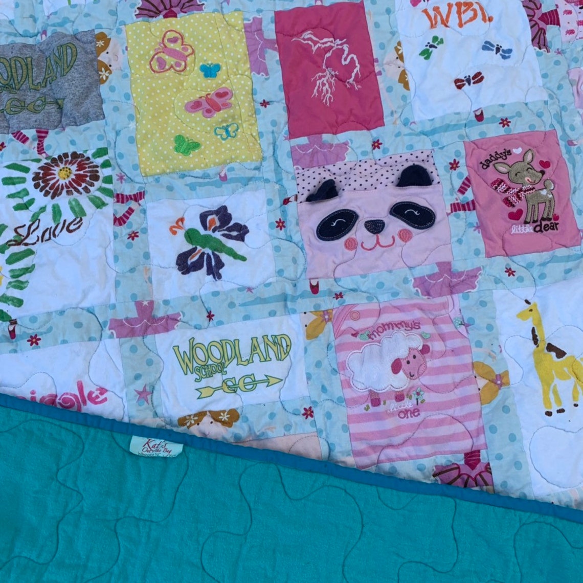 Baby Clothes Quilt Memory Quilt Quilt Made From Baby - Etsy