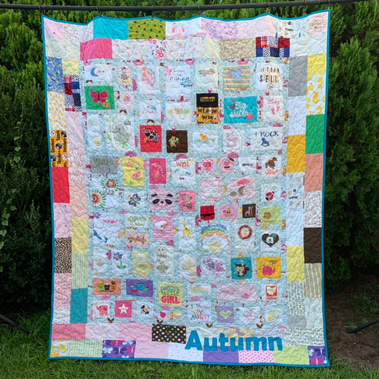 Baby Clothes Quilt Memory Quilt Quilt Made From Baby - Etsy