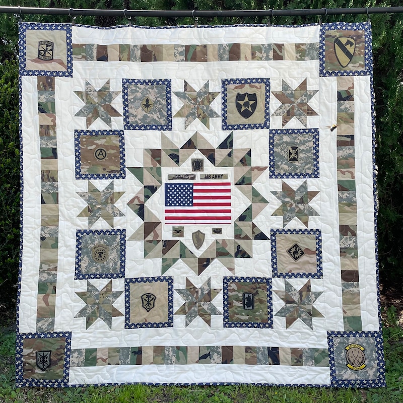 Military Quilts - Etsy