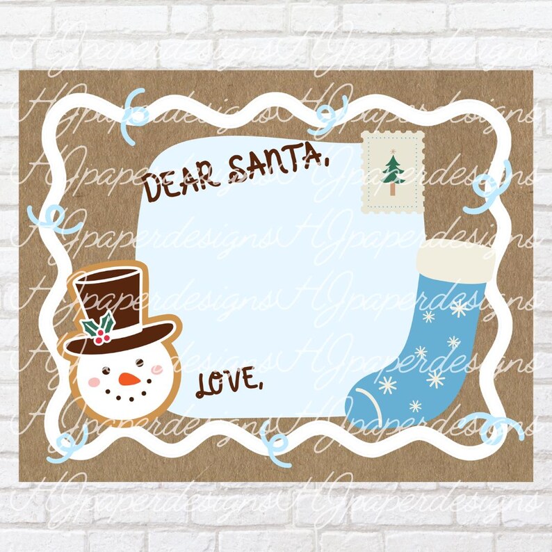 Dear Santa Mini Banner Template | Editable Banner Mockup | 9 Designs ...