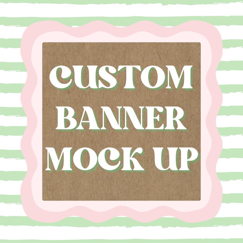 Brown Paper Banner - Etsy