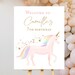 Editable Unicorn Welcome Sign, Unicorn Birthday Party Sign With Name ...
