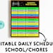 VIDEO GAME Homeschool Schedule Gamer School Schedule for Kids Daily ...