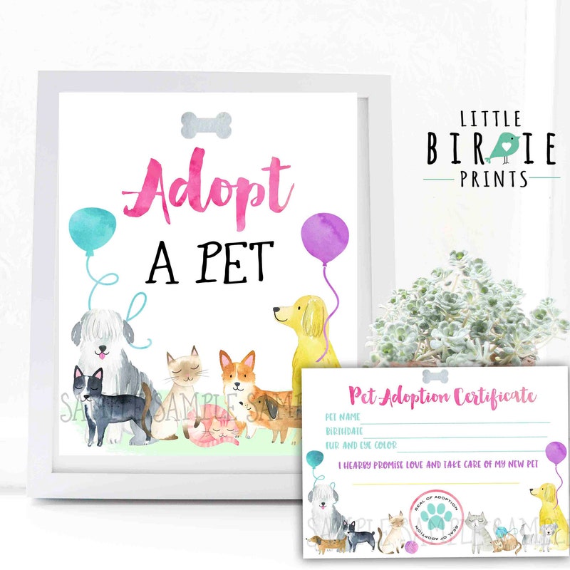 Adoption Banner - Etsy