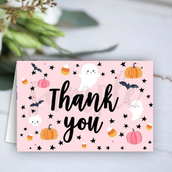 Spooky Thank You - Etsy