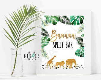 Banana Split Bar - Etsy