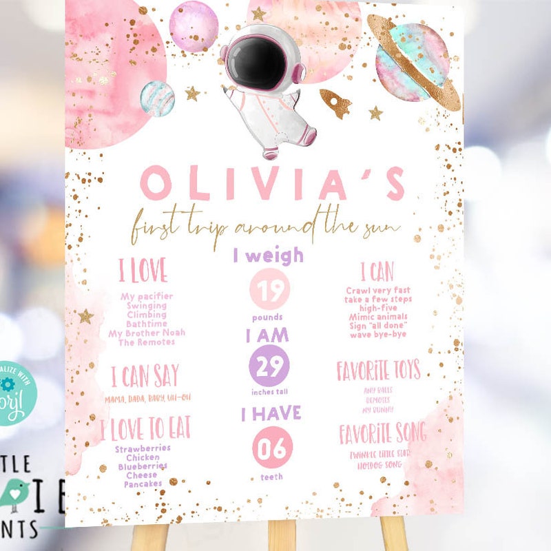 First Trip Around the Sun - Etsy