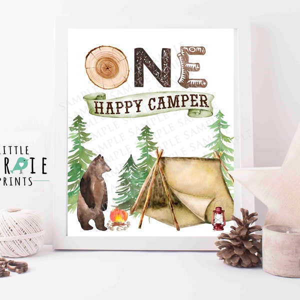 Happy Camper - Etsy