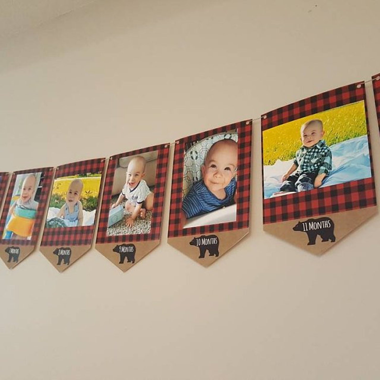LUMBERJACK First Birthday Party Lumberjack Monthly Photo - Etsy España