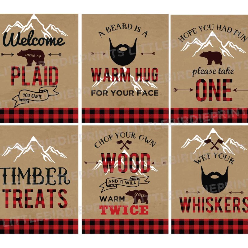 Lumberjack Birthday - Etsy