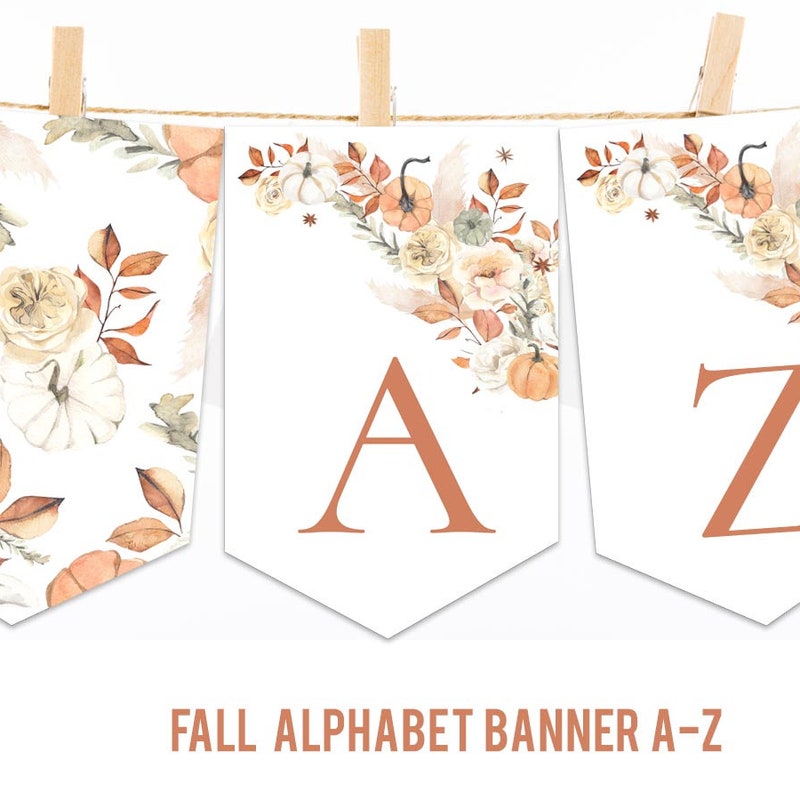 Autumn Banner - Etsy