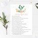Cactus Baby Shower Game Nursery Rhyme Quiz Pink Cactus - Etsy