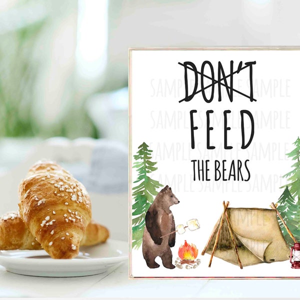 Dont Feed Bears - Etsy