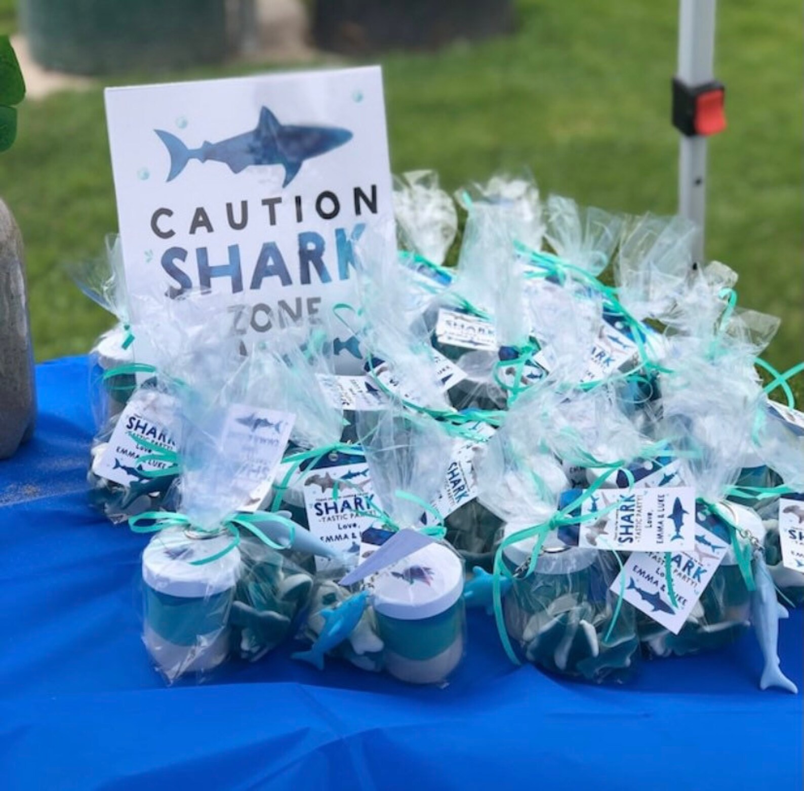 SHARK Birthday Party Favor Tags Shark Gift Tags Shark Party - Etsy