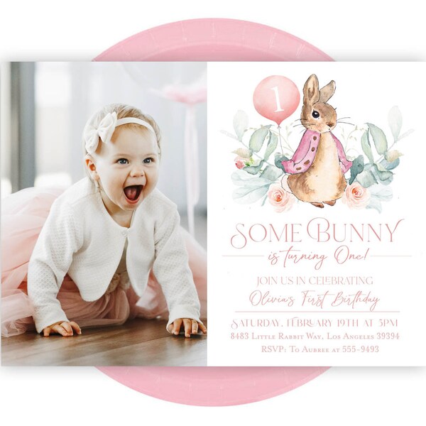 Somebunny is Turning One - Etsy