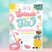 Splash Into Six 6th Birthday Party Invitation, Pool Party Invitation ...