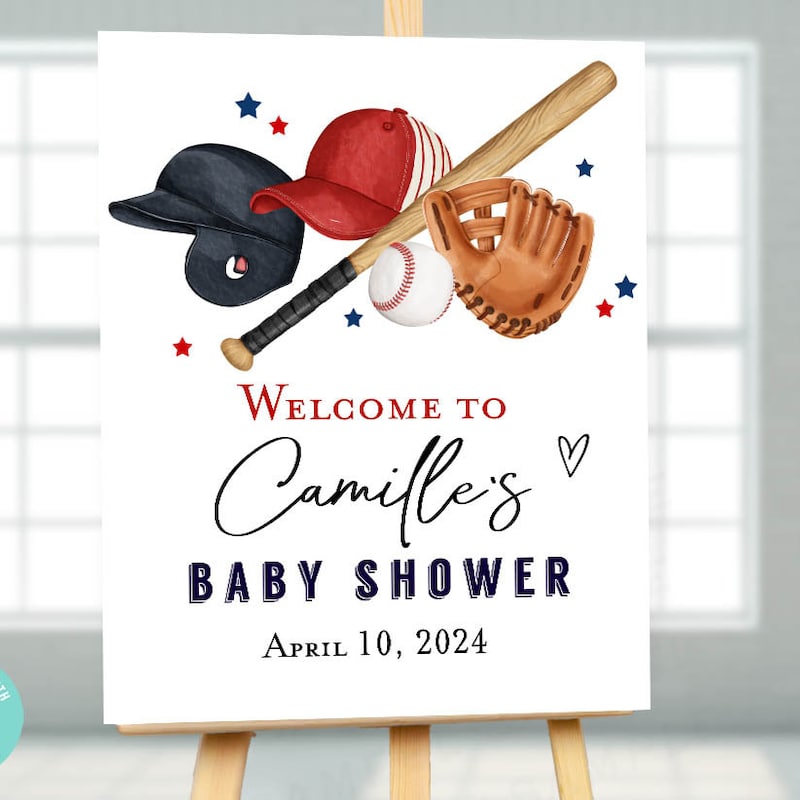 Baseball Baby Shower - Etsy