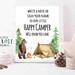 Guestbook One Happy Camper First Birthday Sign S'mores Bar Camping ...