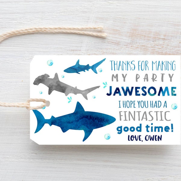 Shark Party Favors - Etsy