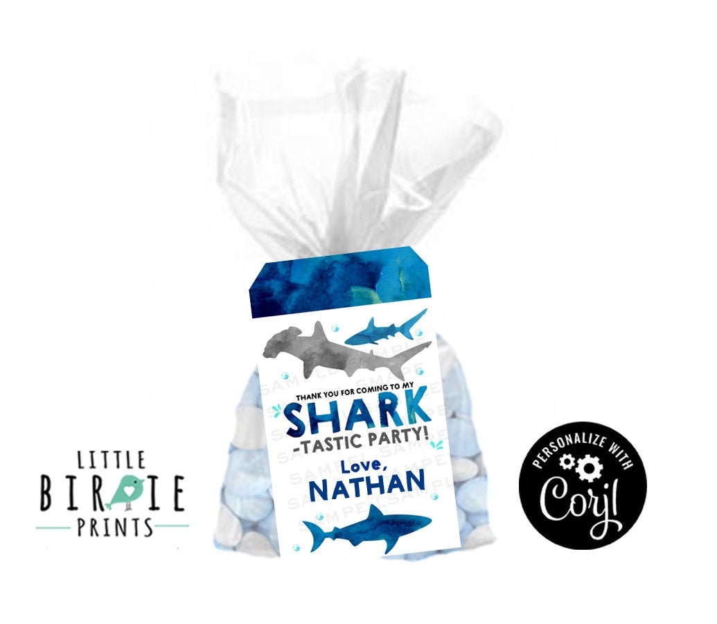 SHARK Banner Shark Birthday Party Decorations Bunting Banner Sharks ...
