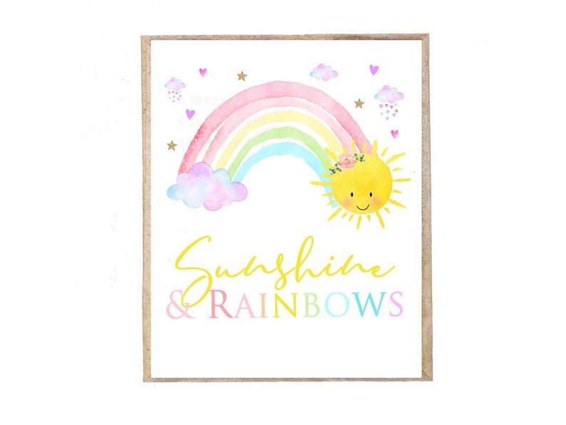 Little Miss Sunshine Wall Art Print Printable You Are My - Etsy