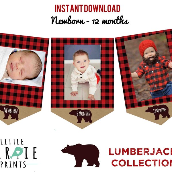 Lumberjack Banner - Etsy