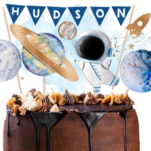 First Trip Around the Sun Birthday Party Milestone Poster, Astronaut ...