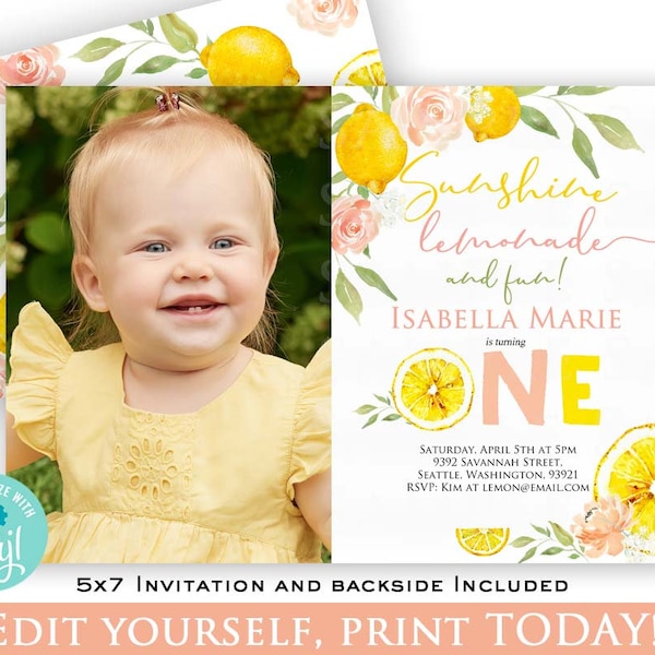 Sunshine Lemonade - Etsy