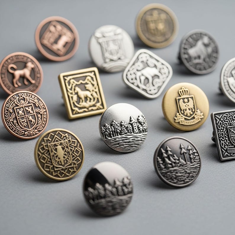 Die Struck Lapel Pins: Personalized Team Badges, Club Identity, 1 Inch ...
