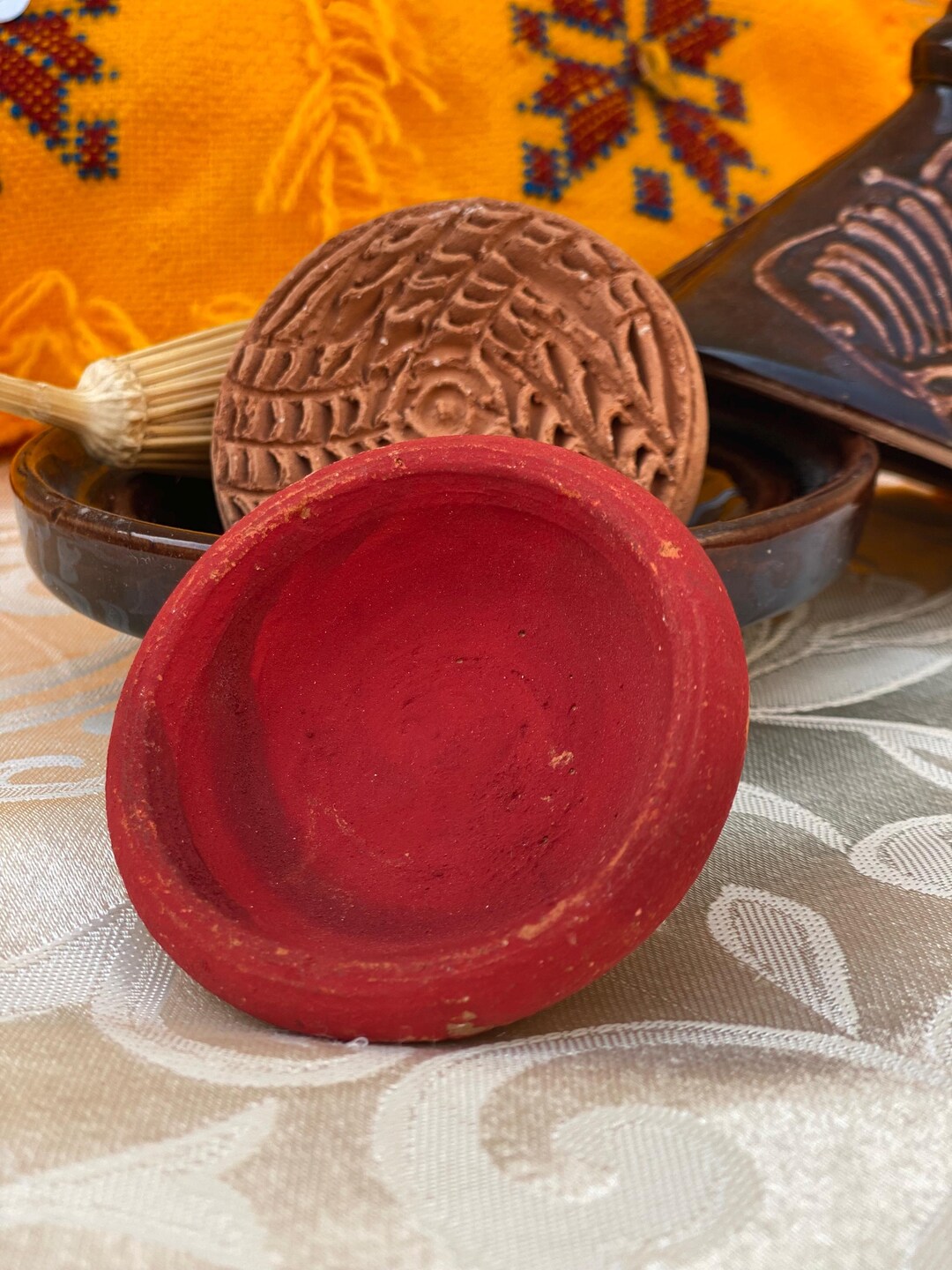 Moroccan Beauty Set – Aker Fassi Lip & Cheek Stain, M’hekka Clay Scrub ...