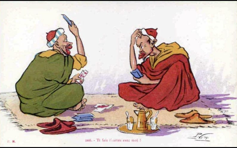 2x Moroccan Ronda Playing Cards – 40 Card Spanish Style Deck - Etsy