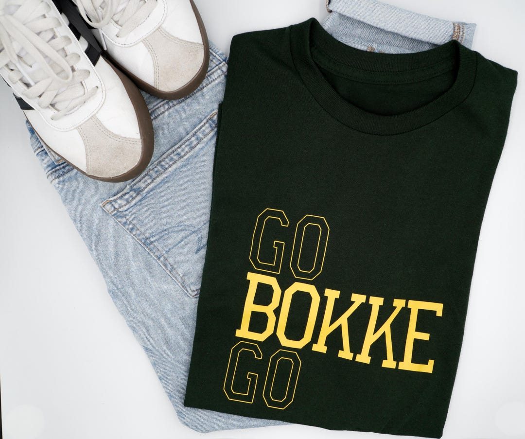 Go Bokke Rugby Shirt | Springbok Supporter Tee | South African Rugby ...