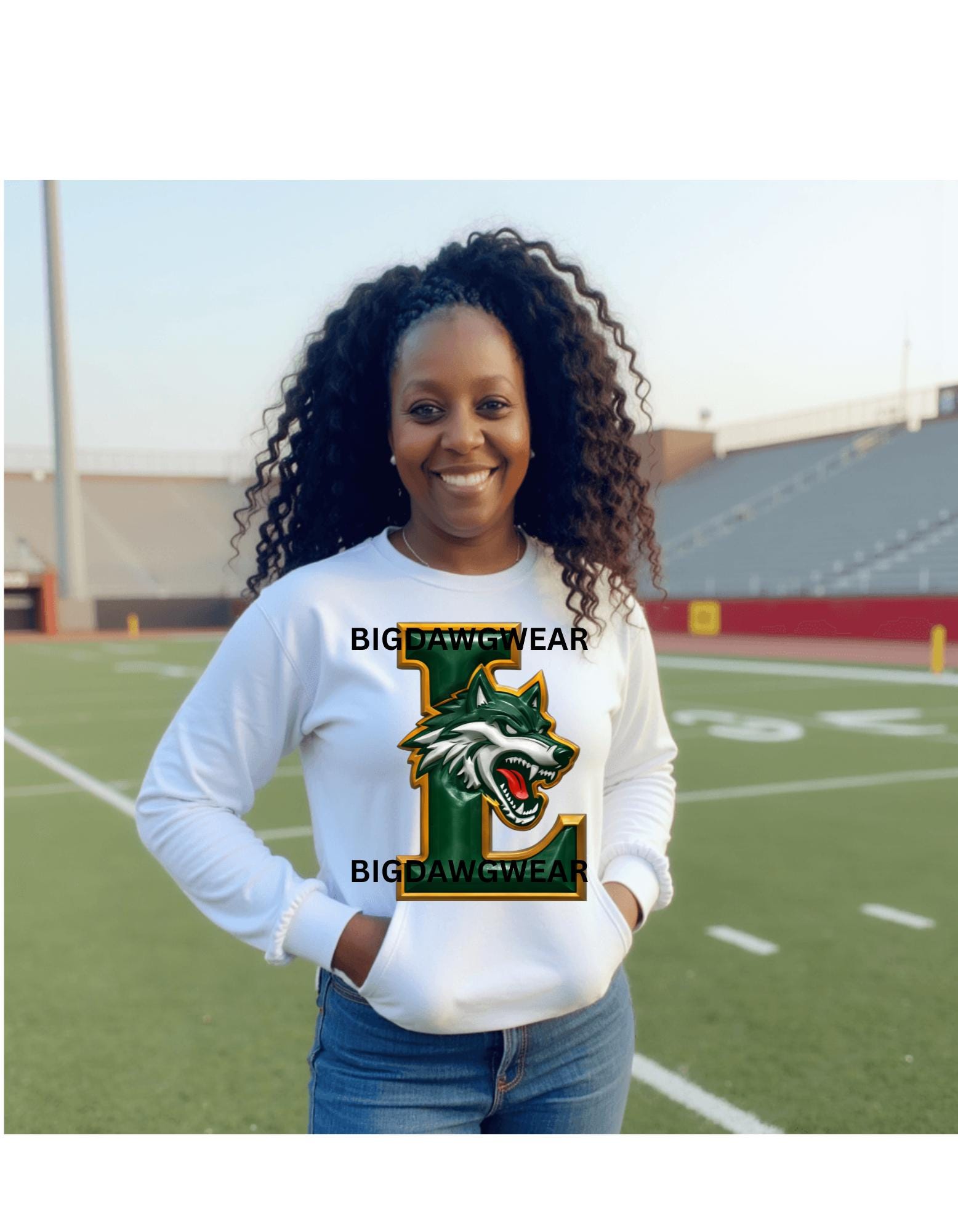 Longview Lobos Football T-shirt Design - Etsy