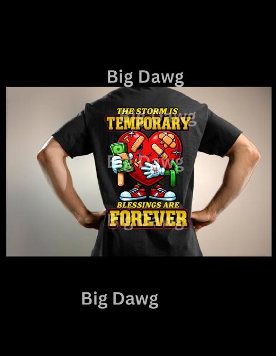 Storm is Temporary Blessings Are Forever/t-shirt Design/png - Etsy