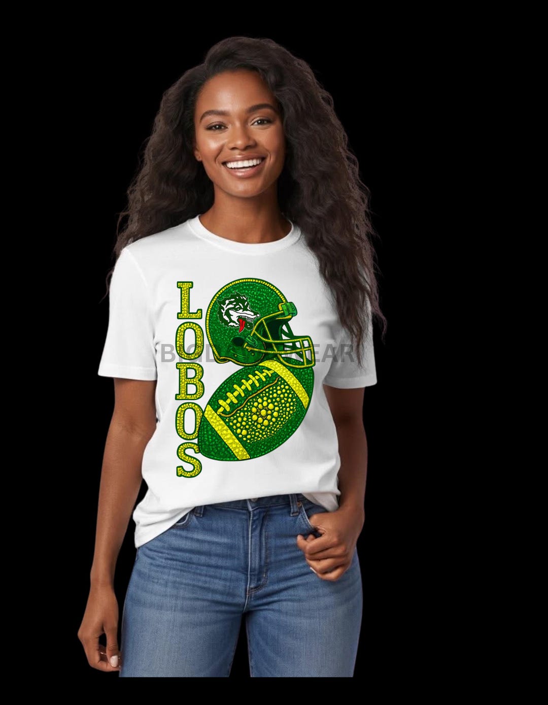 Longview Lobos Football T-shirt Design - Etsy