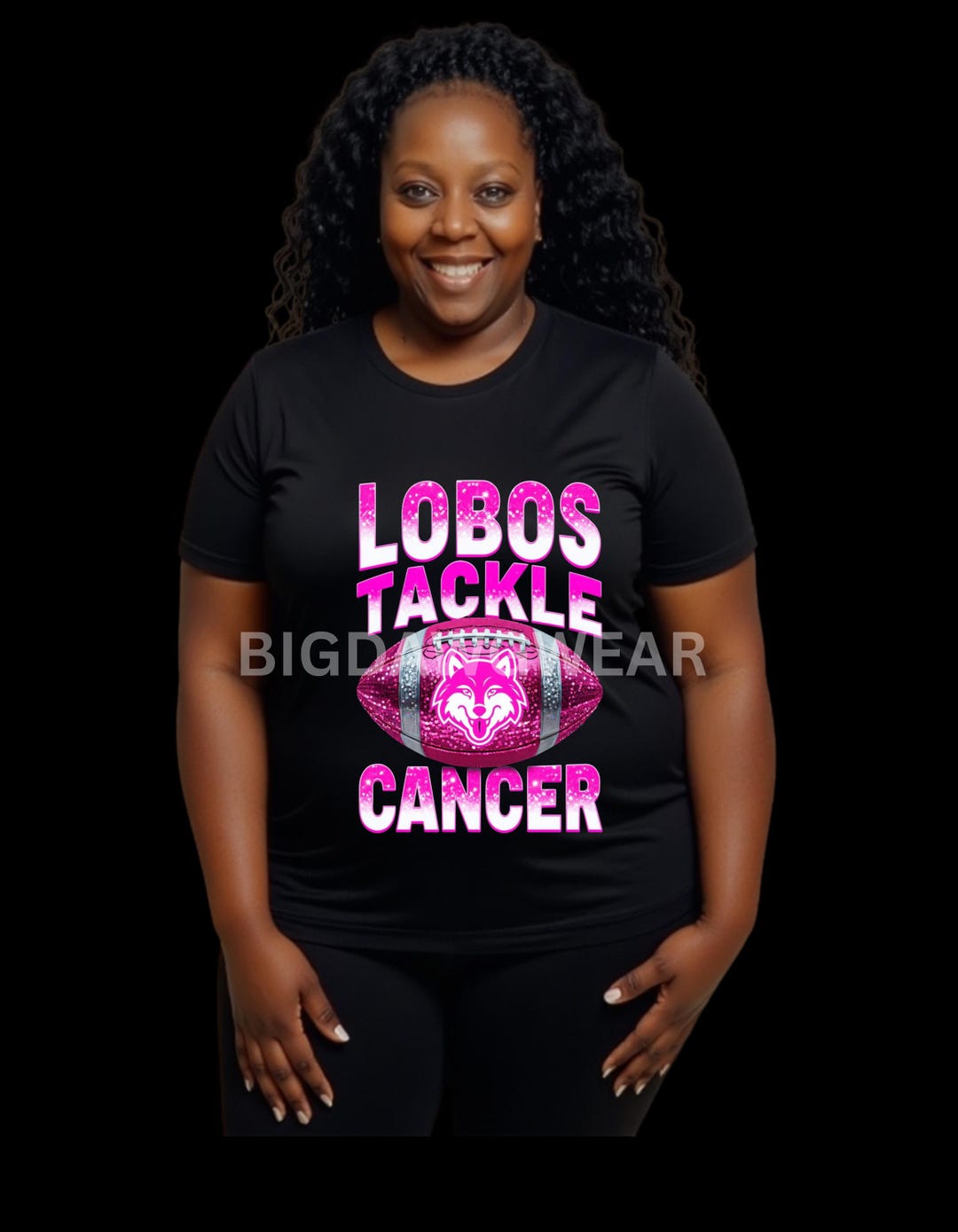Longview Lobos Pink Out T-shirt Design - Etsy