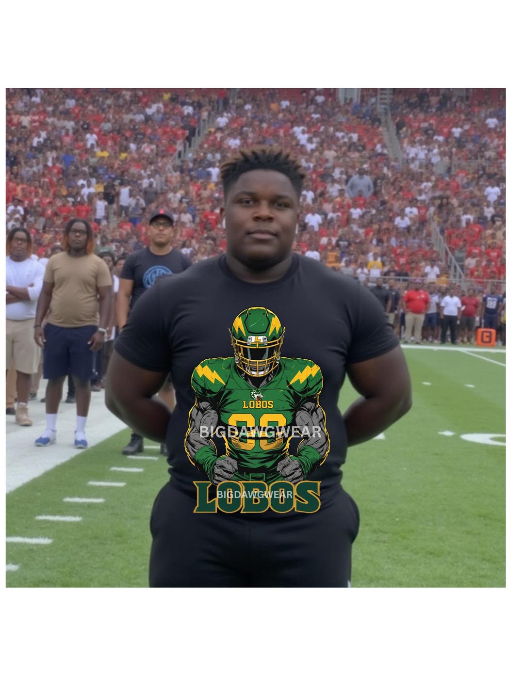 Longview Lobos Football T-shirt Design - Etsy