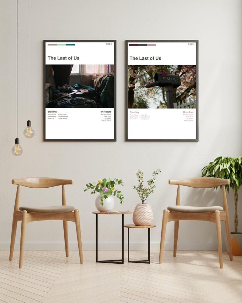 The Last of Us Digital Art Print – Minimalist TLOU Poster, Video Game ...