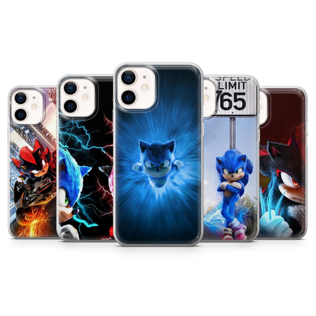 Sonic Phone Case Hedgehog Sega Rings Cover for iPhone 17 Pro, 16E, 15 ...
