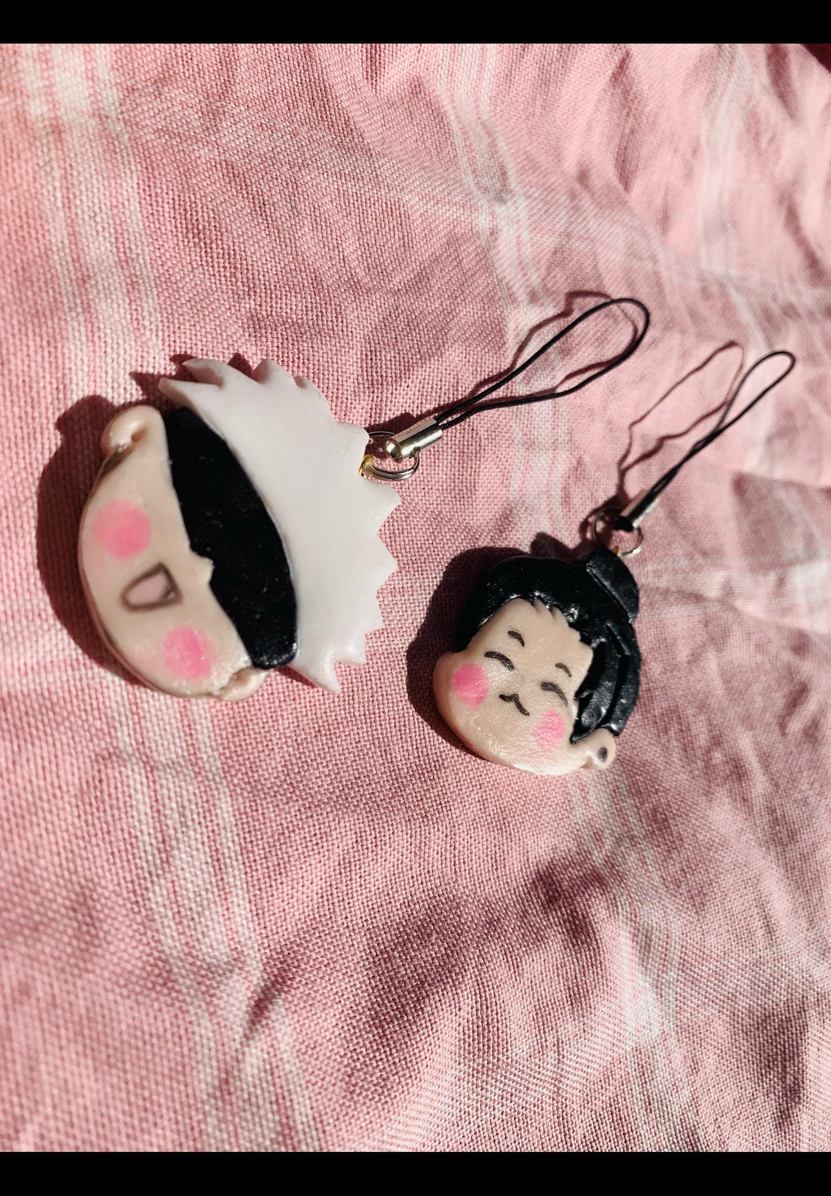 Anime Phone Charms: Chibi Kawaii Polymer Clay - Etsy