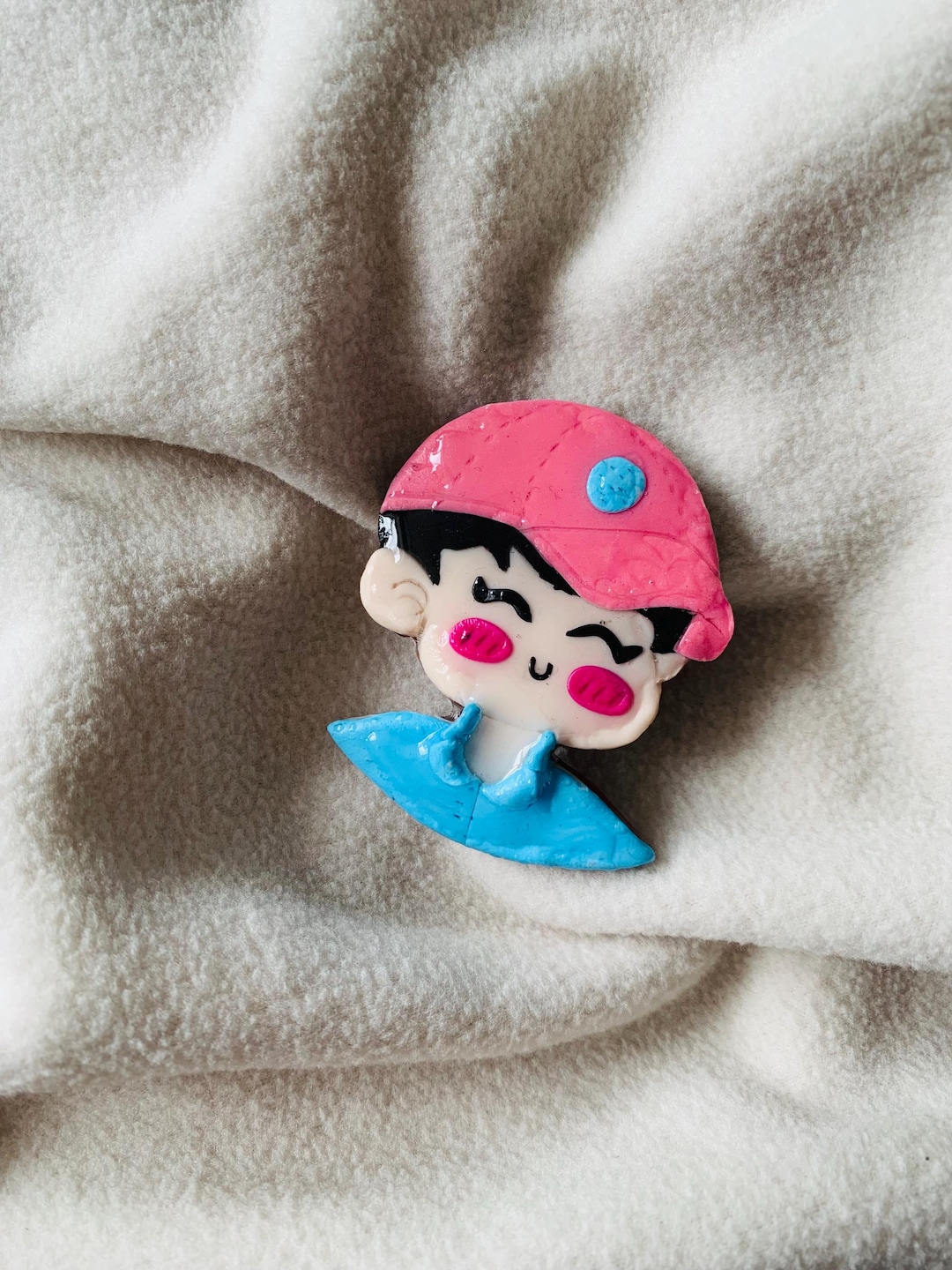 Jin “running Wild” Brooch Pin - K-pop, Gift, BTS, Brooch, Pin - Etsy