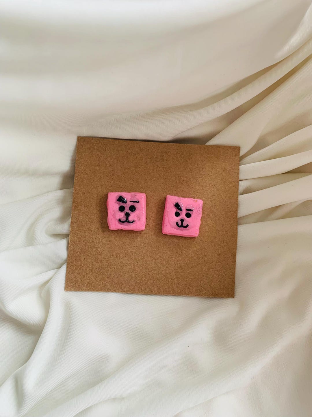 Handmade BT21 Cooky (JK/ Jungkook) Earrings - Etsy